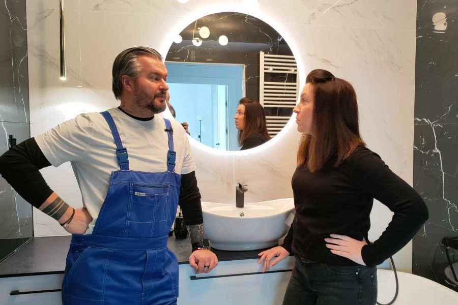 Efekty Współpracy z "Remonta na 5+": Luksusowa Łazienka w Stylu Glamour ...